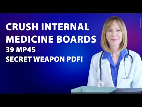 Pass the Internal Medicine Boards in 2024: ACP Review Course Breakdown (39 MP4s + PDF)
