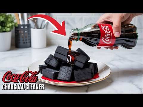Mix Coca-Cola with charcoal and you'll never spend money again!😱