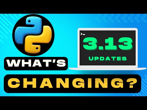 What's changing from Python 3.12 to 3.13?