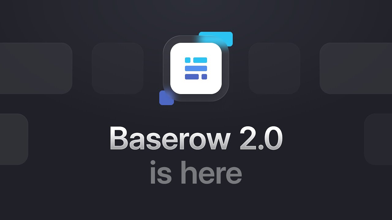 Baserow 2.0: Automations Builder, AI assistant, smarter AI field, workspace search, 2FA, and more