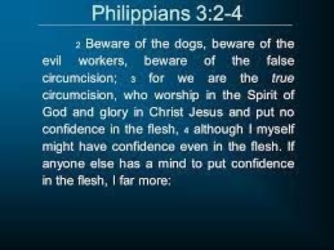 What does Paul mean in Philippians 3:2-6? Let’s find out.