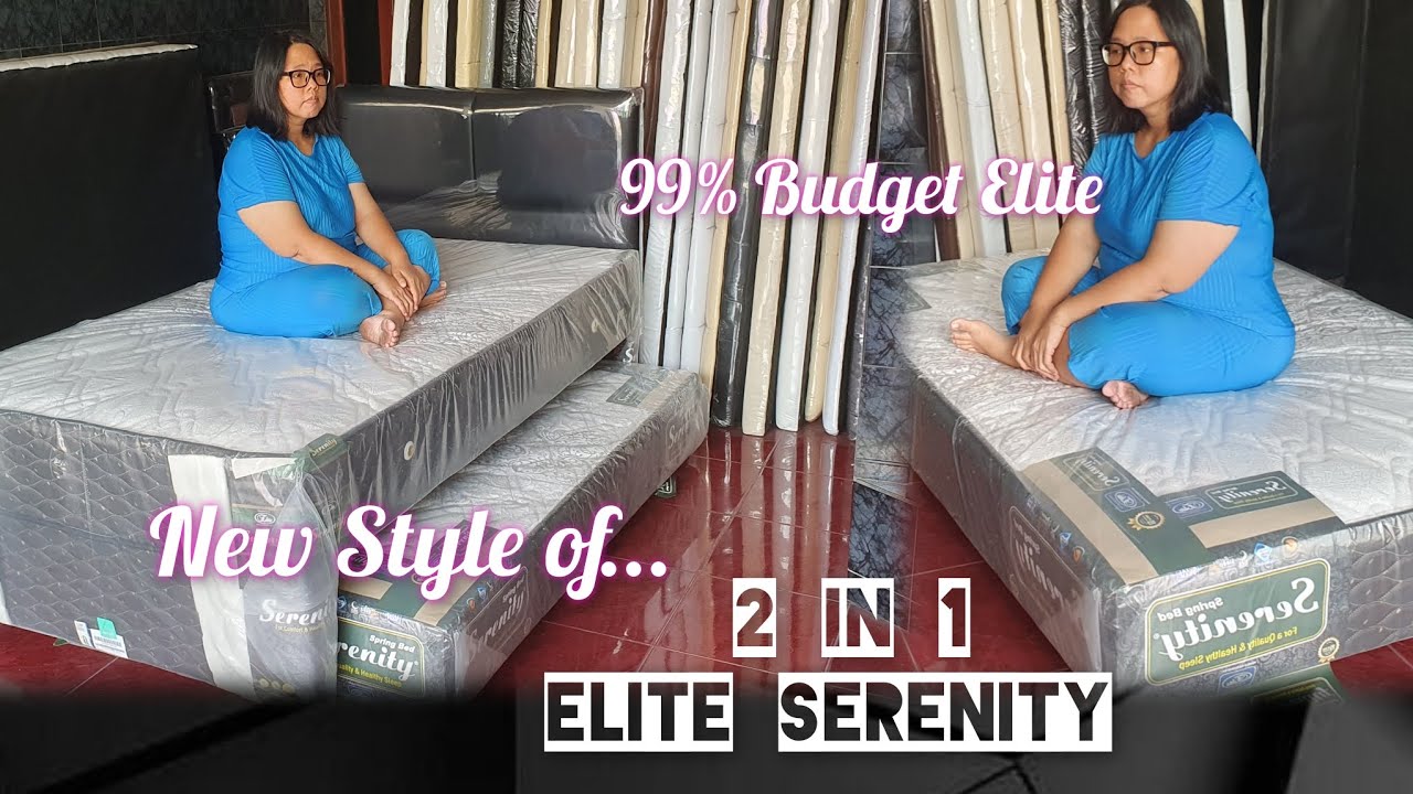 New Elite serenity 2 in 1 new style 2023 spring bed Sorong