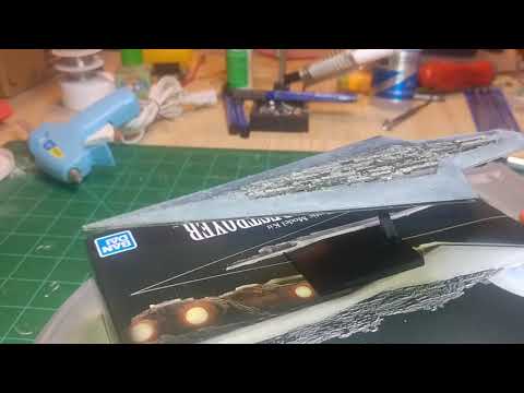 Bandai Executor class super star destroyer build.