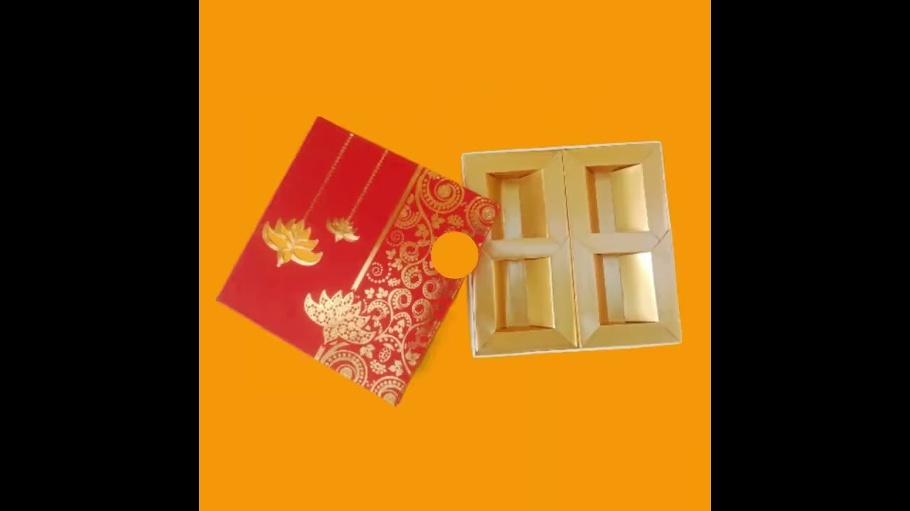 Cardboard dry fruit box