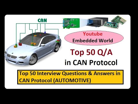 CAN Protocol | Top 50 Question & Answers in CAN Protocol | Embedded World