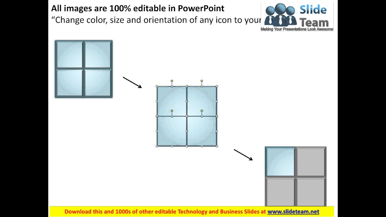 The Product Positioning Map powerpoint presentation slide template