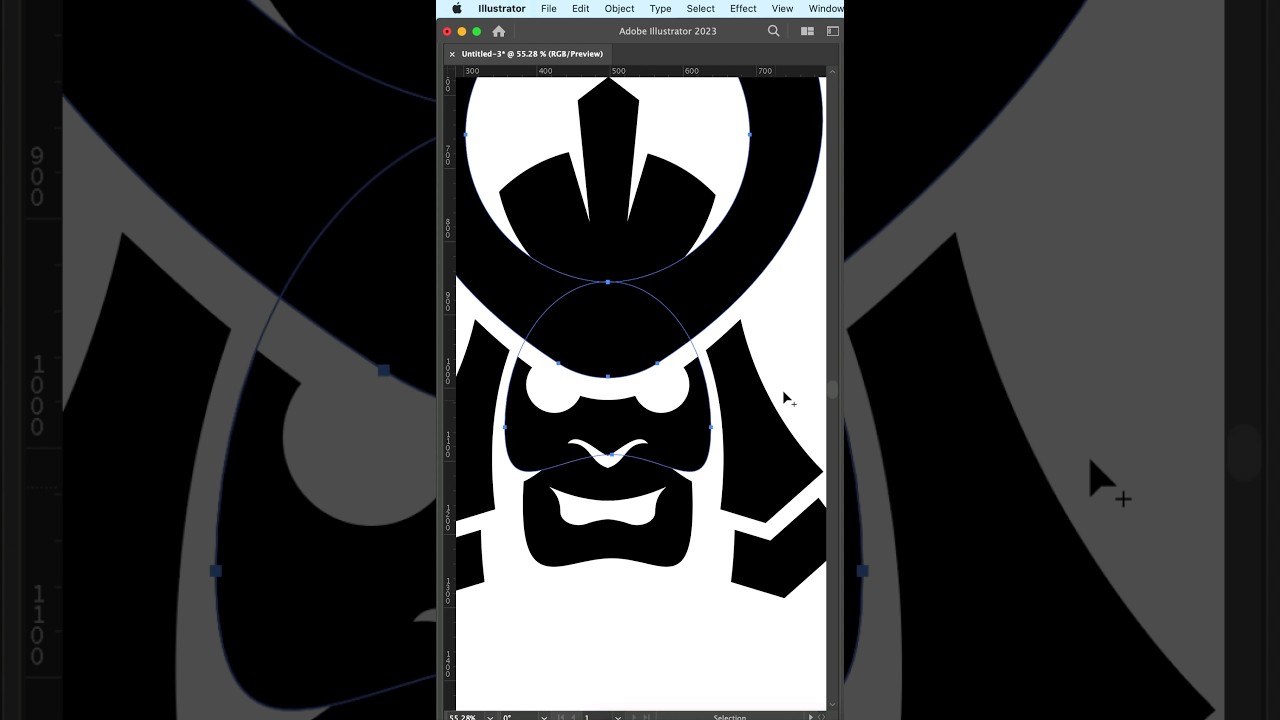 Game Character Mascot How to Create #shorts #illustrator #mascot #tutorial