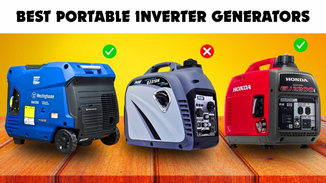 The 5 Best Portable Inverter Generators of 2026 | Don't buy until WATCH this video
