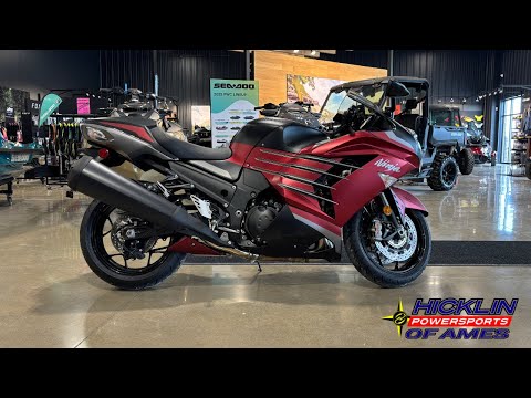 New 2025 Kawasaki Ninja ZX-14R ABS Supersport Motorcycle For Sale Near Ames, IA