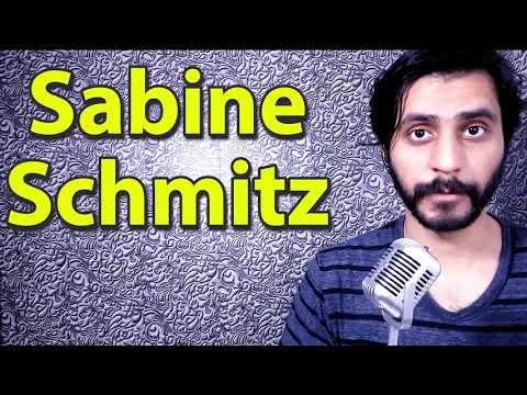 How To Pronounce Sabine Schmitz
