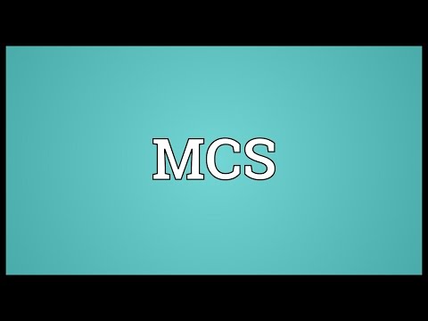 MCS Meaning