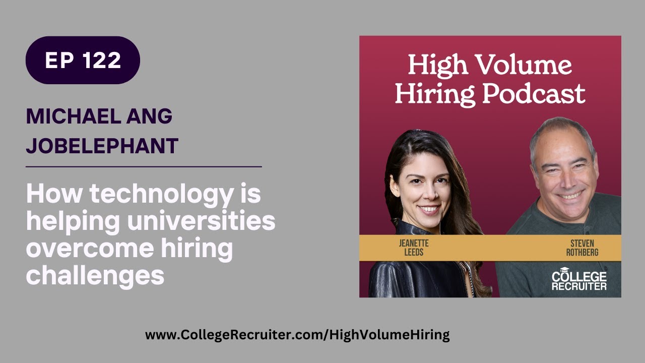 How technology is helping universities overcome hiring challenges | ep122
