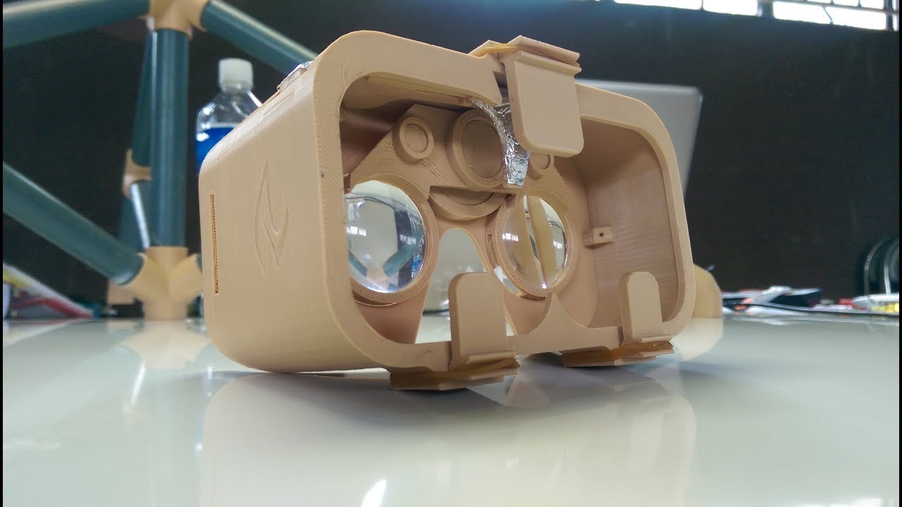 3d Printed Google Cardboard VR headset