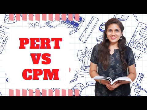 PERT VS CPM IN HINDI || BBA/MBA /B.COM || Concept || Difference | With Examples | Project Management