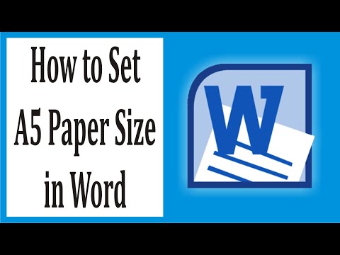 Cara Mengatur Ukuran Kertas A5 di Word #40