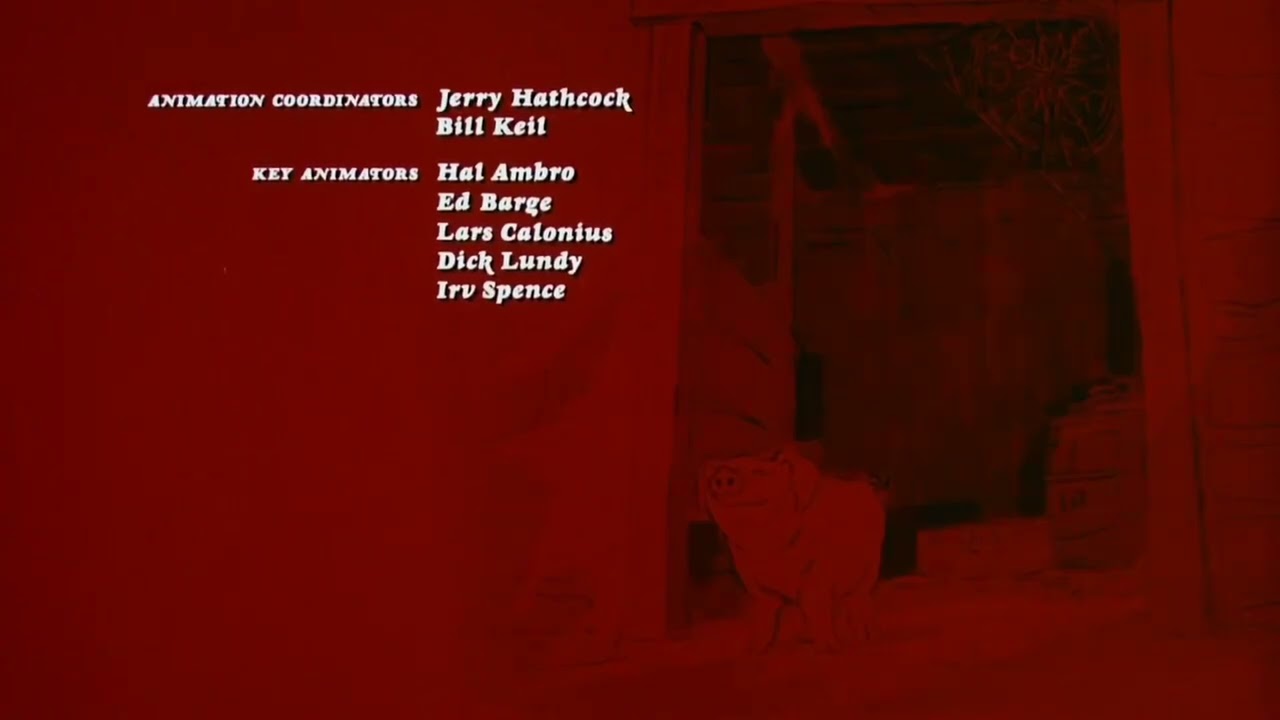 Charlotte's Web (1973) - End Credits