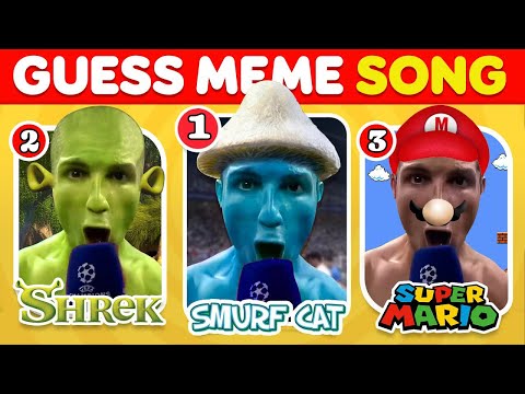 Can You Guess Ronaldo SIUUUU Meme 🔥 But Different Universes 🌌| Smurf Cat | Barbie | Shrek | P3 #quiz