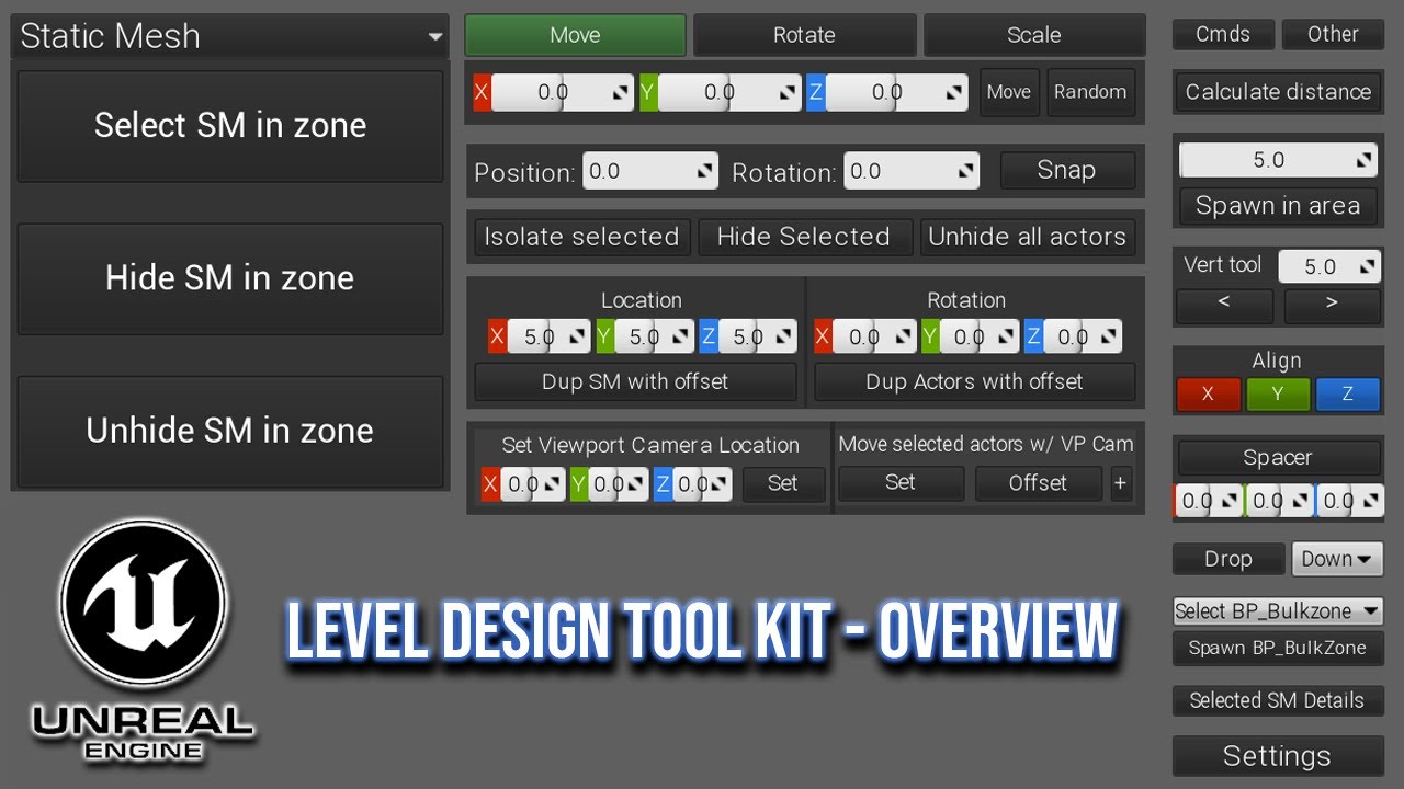 Level Design Tool Kit - Overview (Unreal Engine 4)