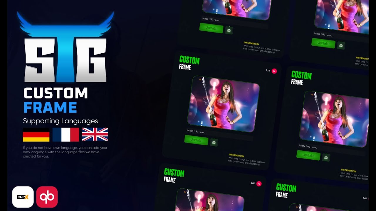 Fivem Custom Frame Script | stg_customFrame
