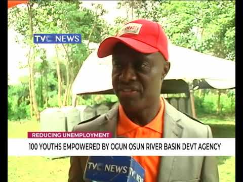100 youths empowered by Ogun-Osun River Basin development Agency