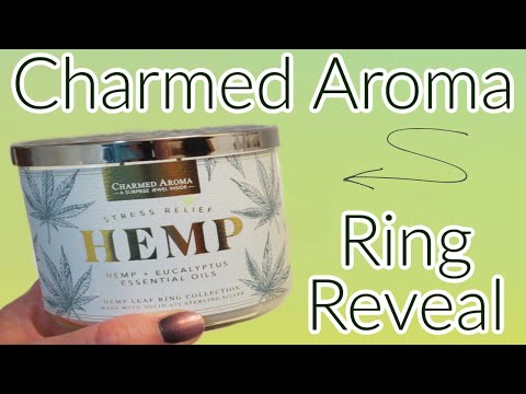 Charmed Aroma Ring Reveal - Hemp Candle!