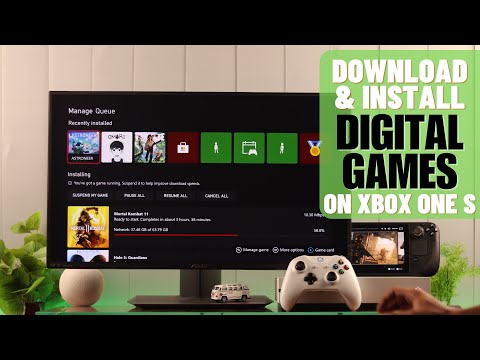 Install Digital Games on Xbox One Series S! [How to]