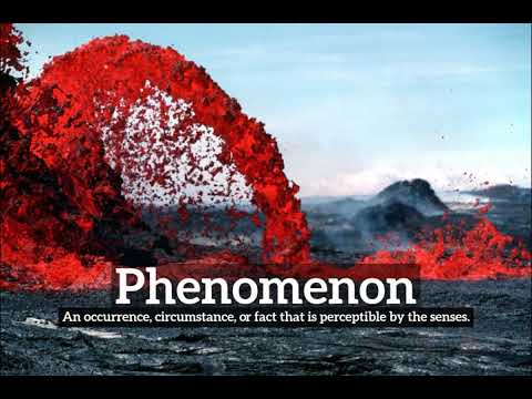 What is Phenomenon? | How to Say Phenomenon in English? | How Does Phenomenon Look?