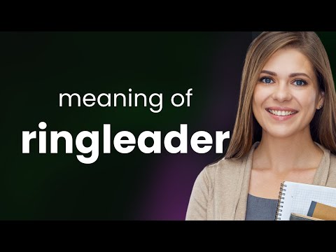 Ringleader • RINGLEADER definition