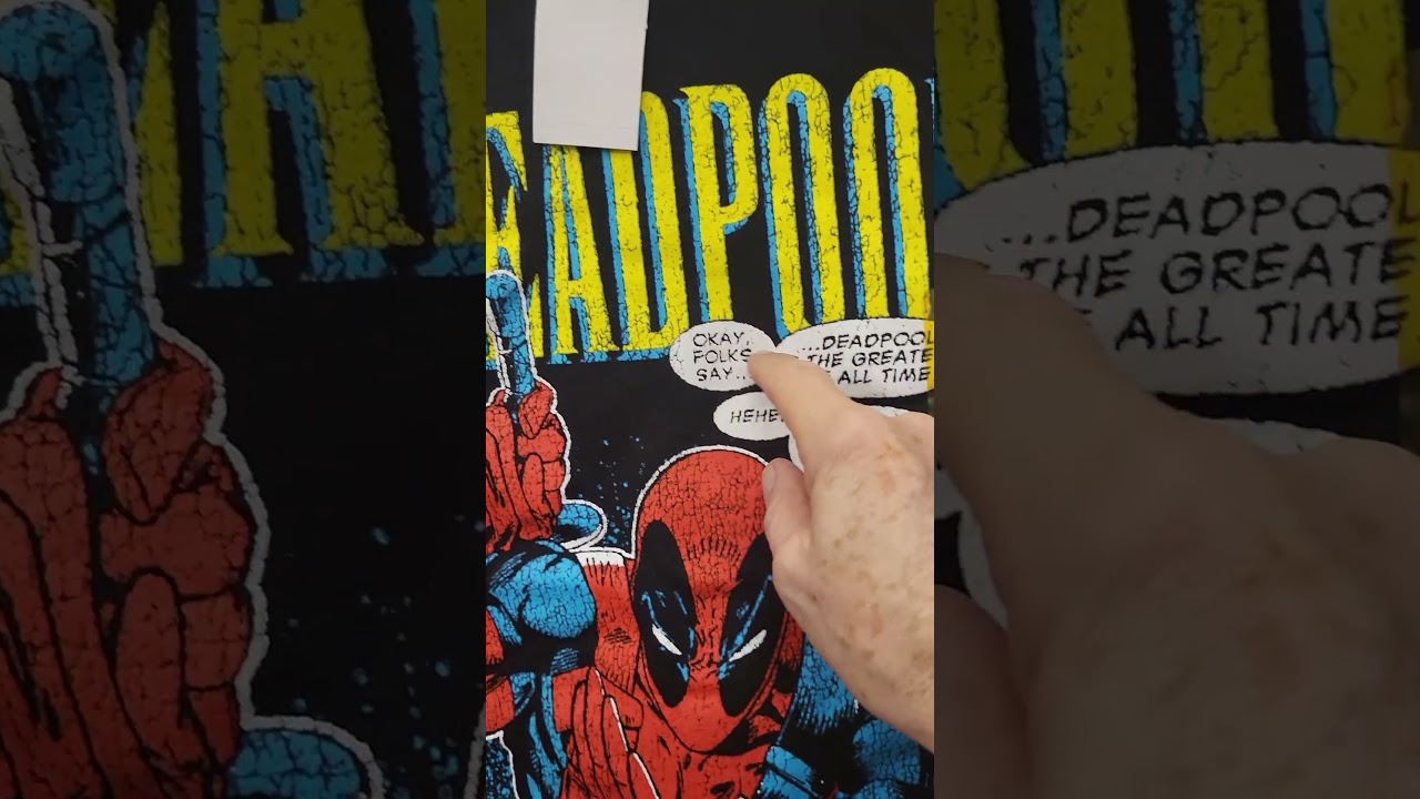 DEADPOOL BLACK T-SHIRT $14.00 - MARVEL COMICS - SHOPPING AT TARGET IN ORLANDO