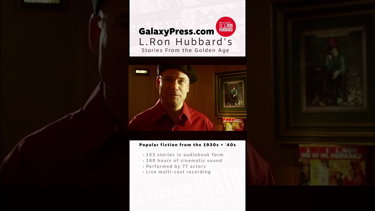 🎧 153 L. Ron Hubbard Stories. 77 Actors. 168 Hours of Cinematic Audio.