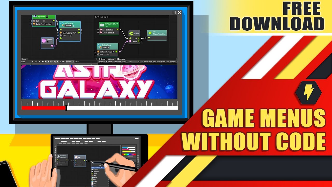 How to make a menu with bolt - AG Part3 - [Unity BOLT tutorial]