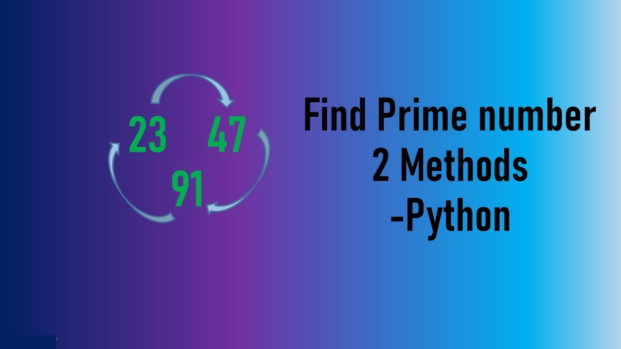 Python for Beginner #9 - Check Prime Number