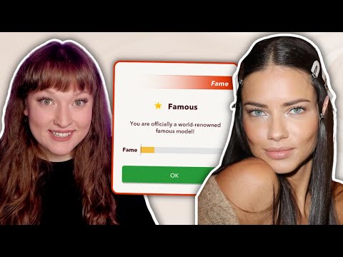 BECOMING ADRIANA LIMA THE SUPERMODEL! *BITLIFE*