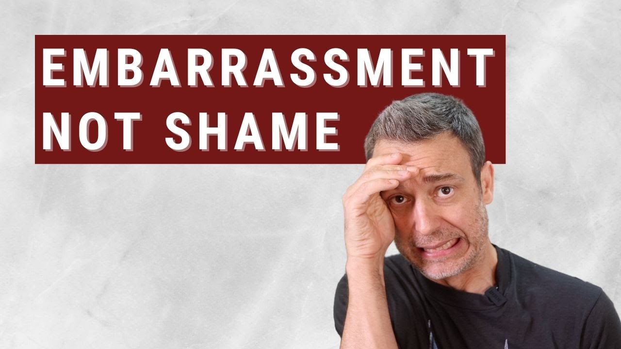 Are embarrassment and shame different?