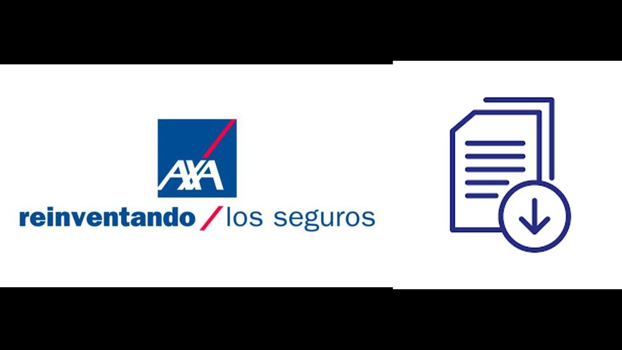 Descargar tu  póliza de  AXA