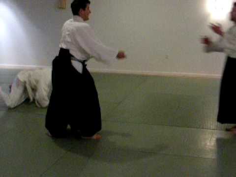 Aikido of Red Bank, Matt's 1st kyu test part 1