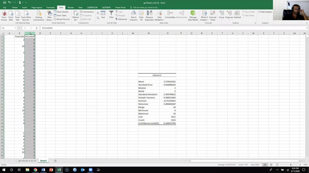 Chapter 7 Excel Lecture