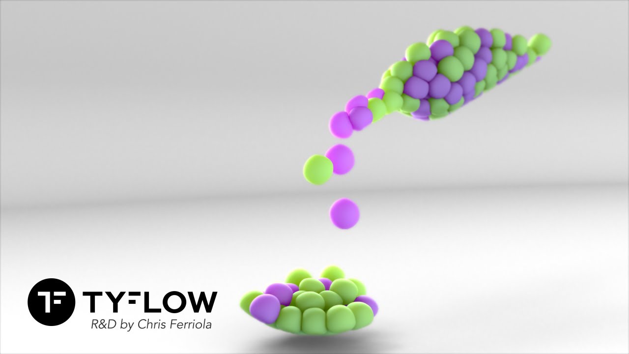 tyFlow CUDA Grapes with Project files