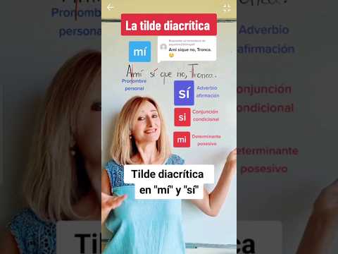 La tilde diacrítica en "mí" y "sí". #ortografía #morfología #ebau #selectividad #spanishteacher