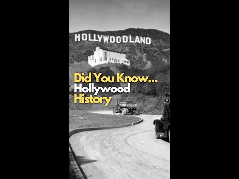 Did you know THIS about The Hollywood Sign!? Learn this great fun fact about the famous landmark
