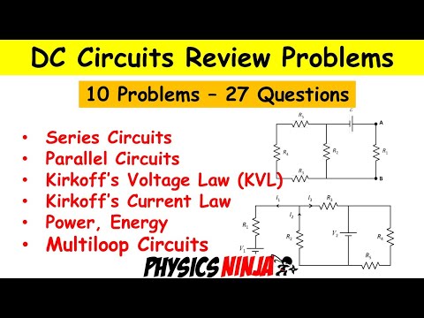 DC Circuits Review Problems