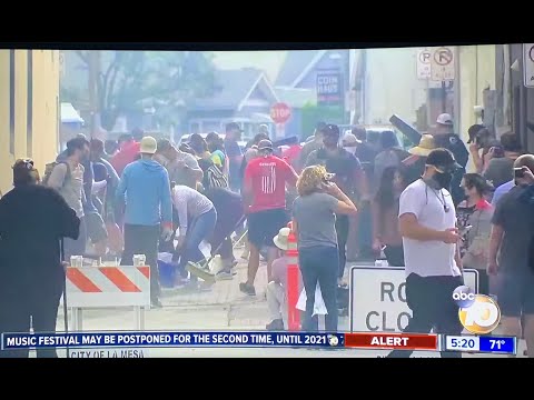 La Mesa CA, Protests/Riot