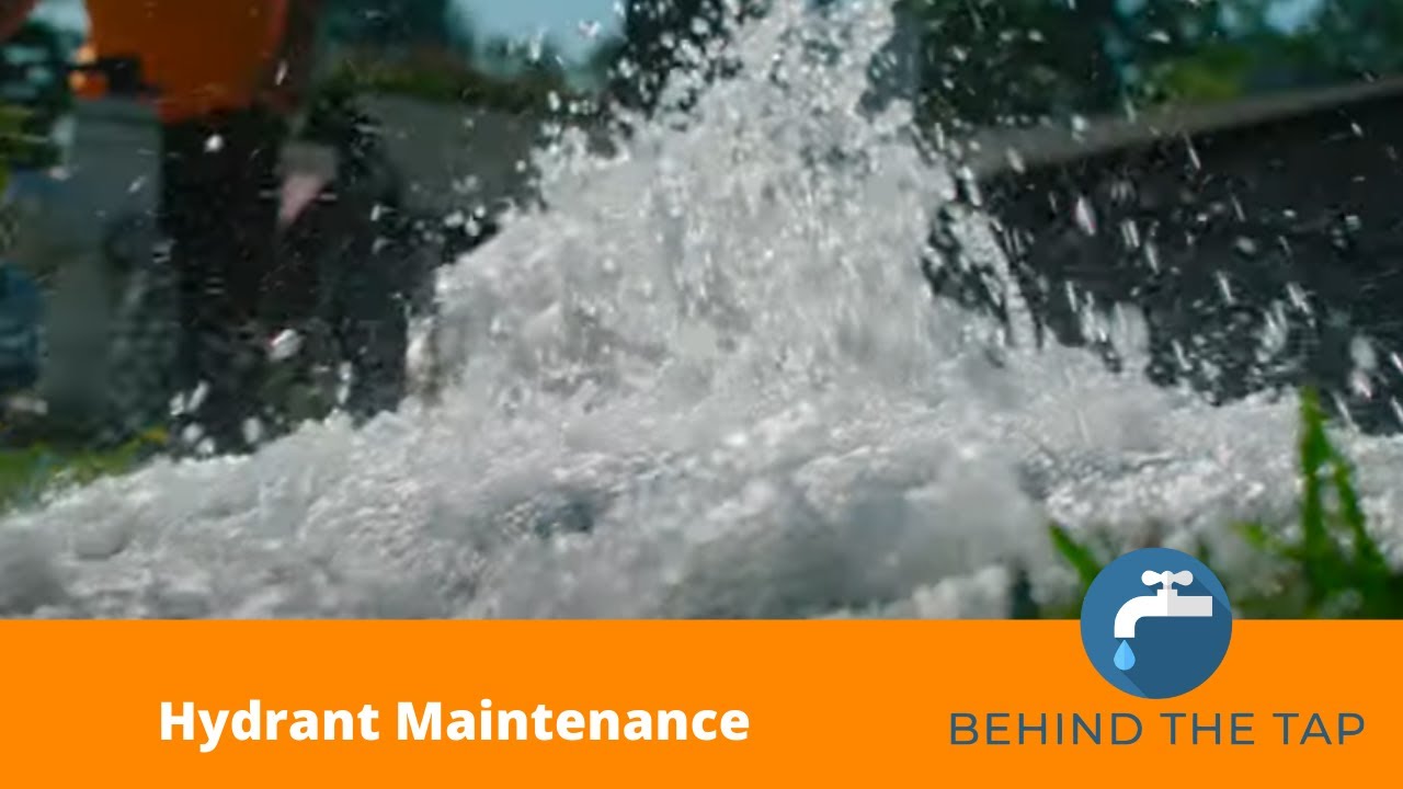Behind the Tap | Hydrant Maintenance - Flushing the System