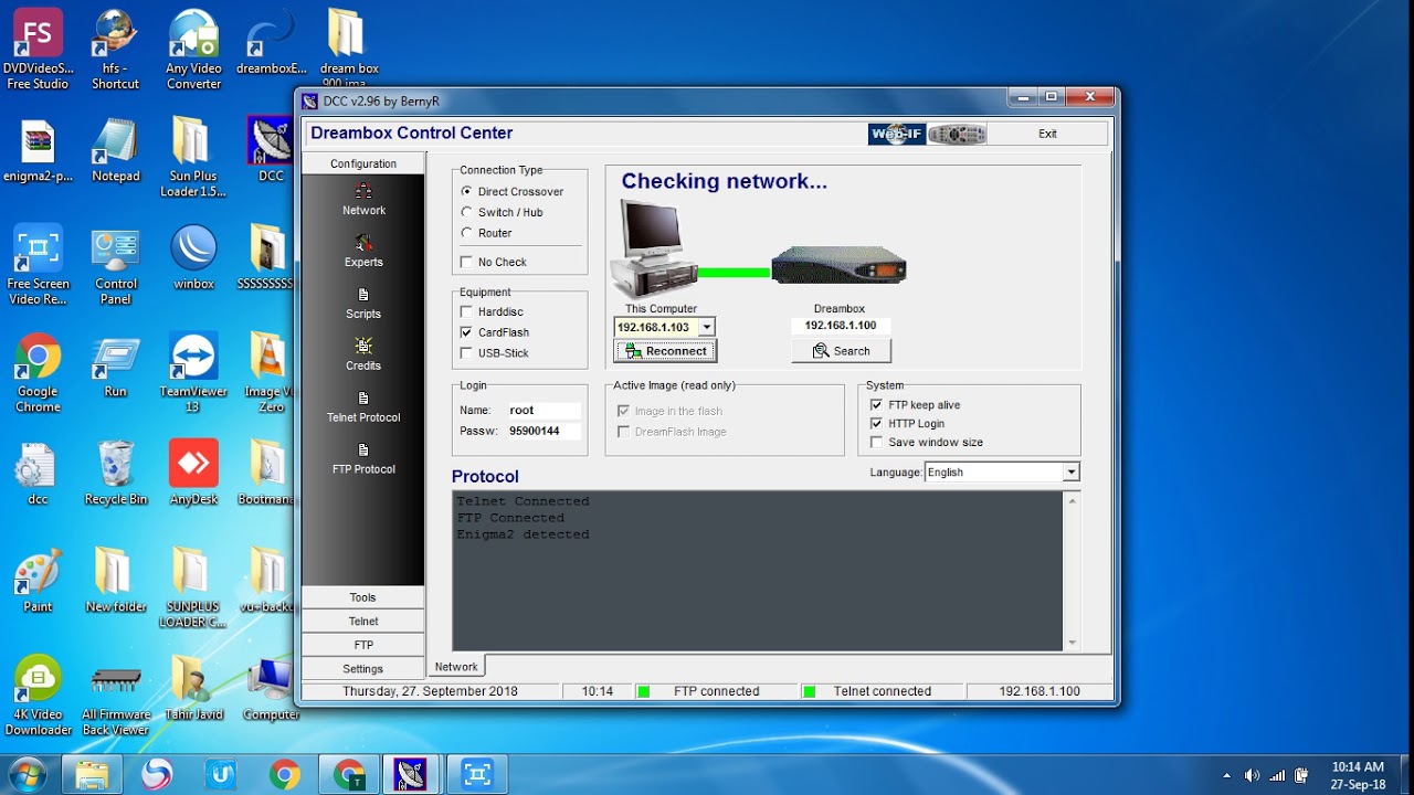 How To Change Password Linux Receiver With DCC