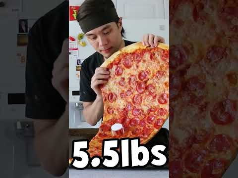 7,000 Calories Slice of Pizza!!