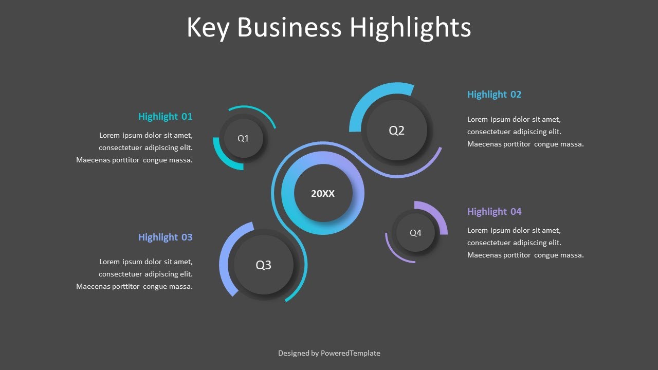 Animated Key Business Highlights - Free Google Slides theme and PowerPoint template