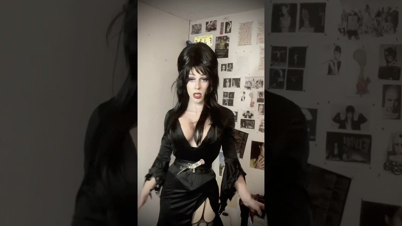 ELVIRA [Mistress Of The Dark] #elvira #elviramistressofthedark #dragqueen #halloween2024  #cosplay