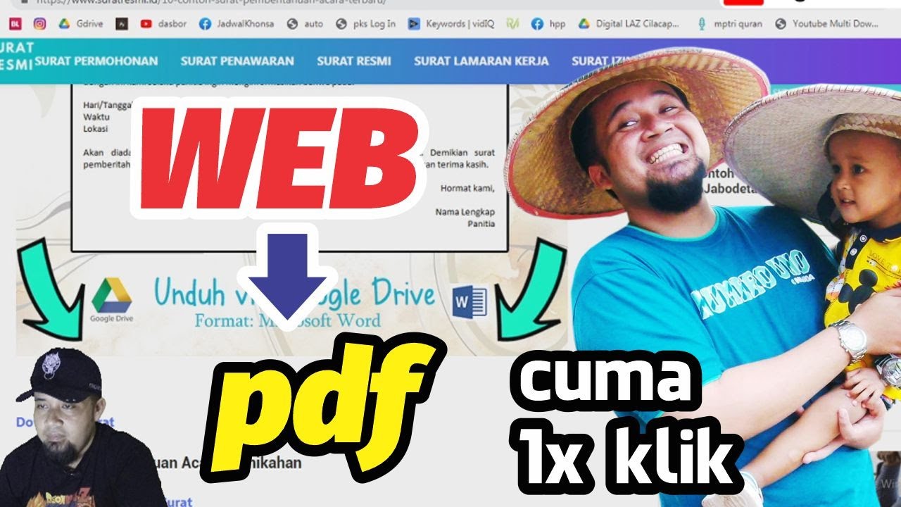 Cara mudah menyimpan halaman web menjadi file pdf -  web to pdf -  convert webpage to pdf