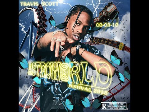 Travis Scott "ASTROWORLD" SpeedArt Cover By @Margielagold