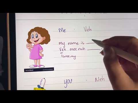 Learn Karenni: How to say “Me, You, Sit down, Stand up” (English to Karenni)